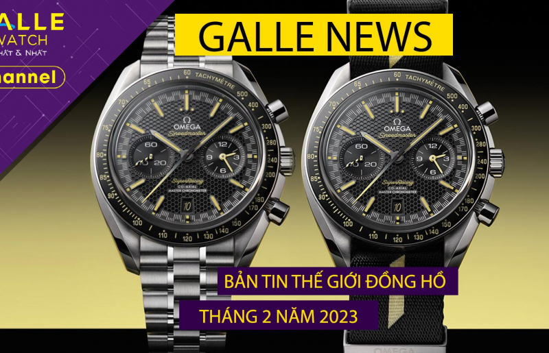 [GALLE NEWS] A.P ra mắt đồng hồ siêu phức tạp Code 11:59, Omega giới thiệu Spirate sai số chỉ 2s