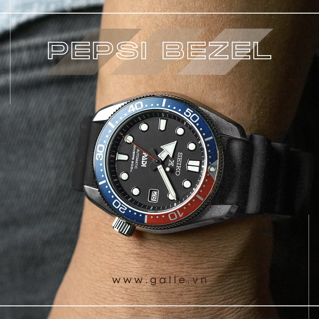 Những câu chuyện về pepsi bezel trên đồng hồ - Kiến thức đồng hồ